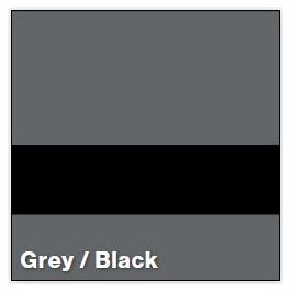 Rowmark F222-314 Grey/Black Safe-T-Mark - Multi-Craft Plastics